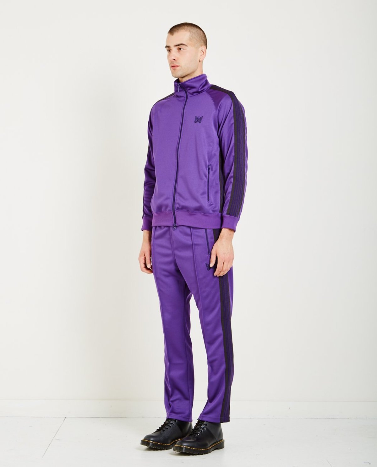 PURPLE L DARK TRACKJACKET ★新品★Needles - nimfomane.com