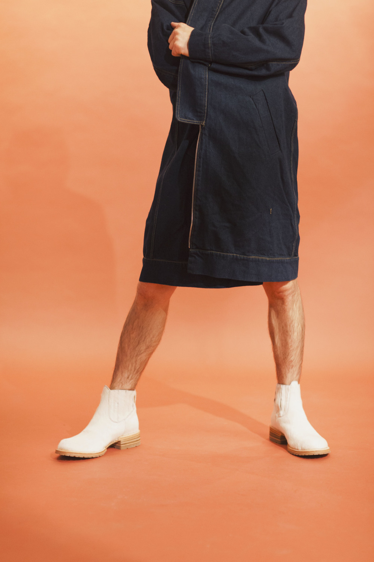 Denim Flasher Coat | Garmentory