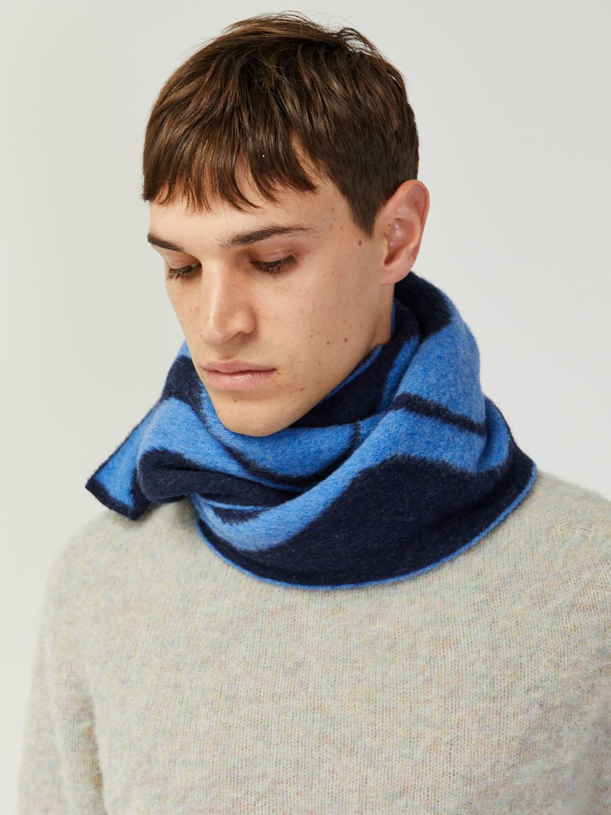 Unisex Howlin' Psych Scarf - Surf | Garmentory