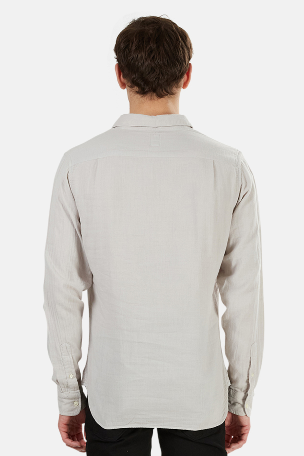 Kato The Ripper Shirt - Light Grey | Garmentory