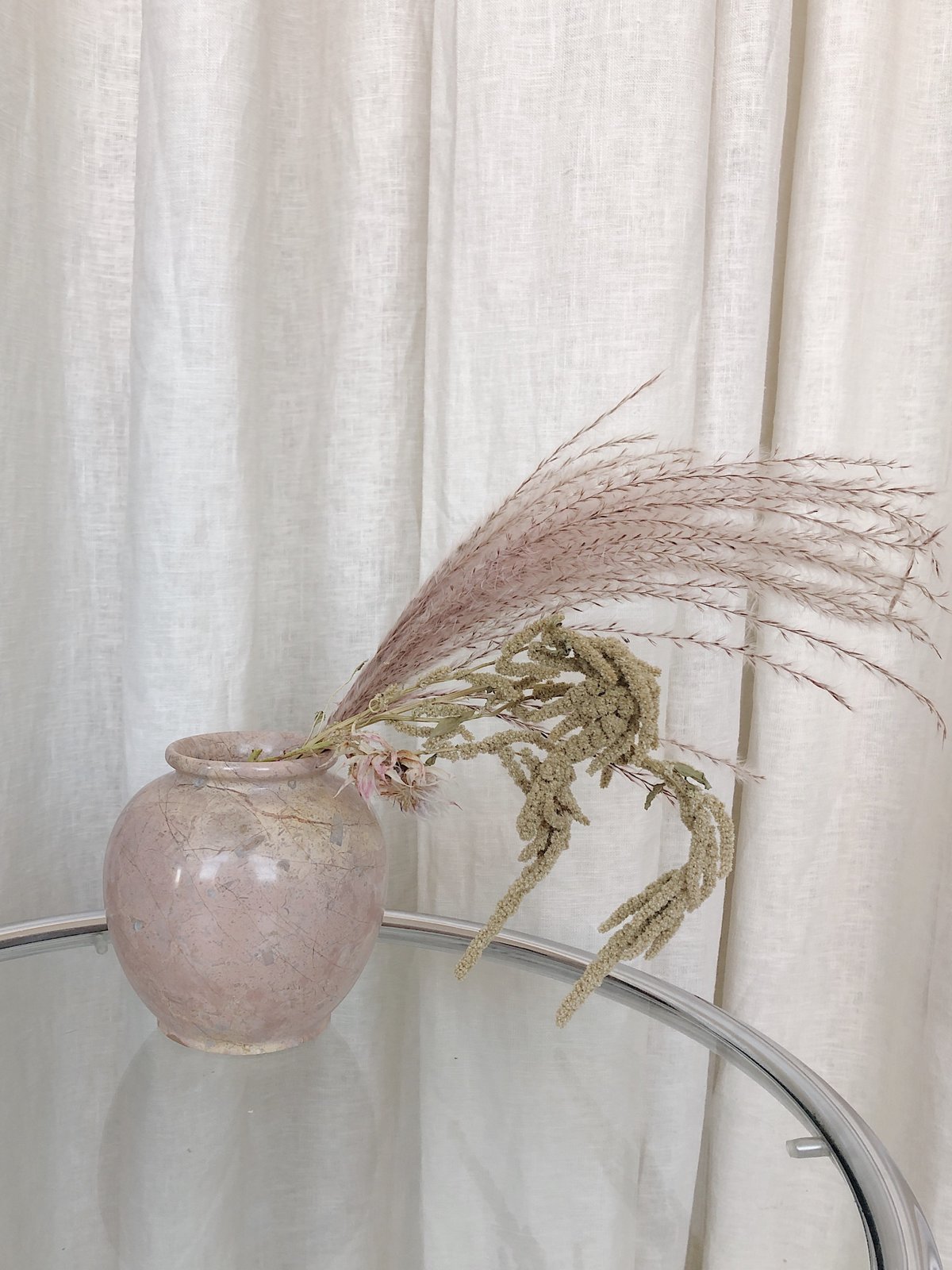 Vintage Marble Vase - Pink | Garmentory