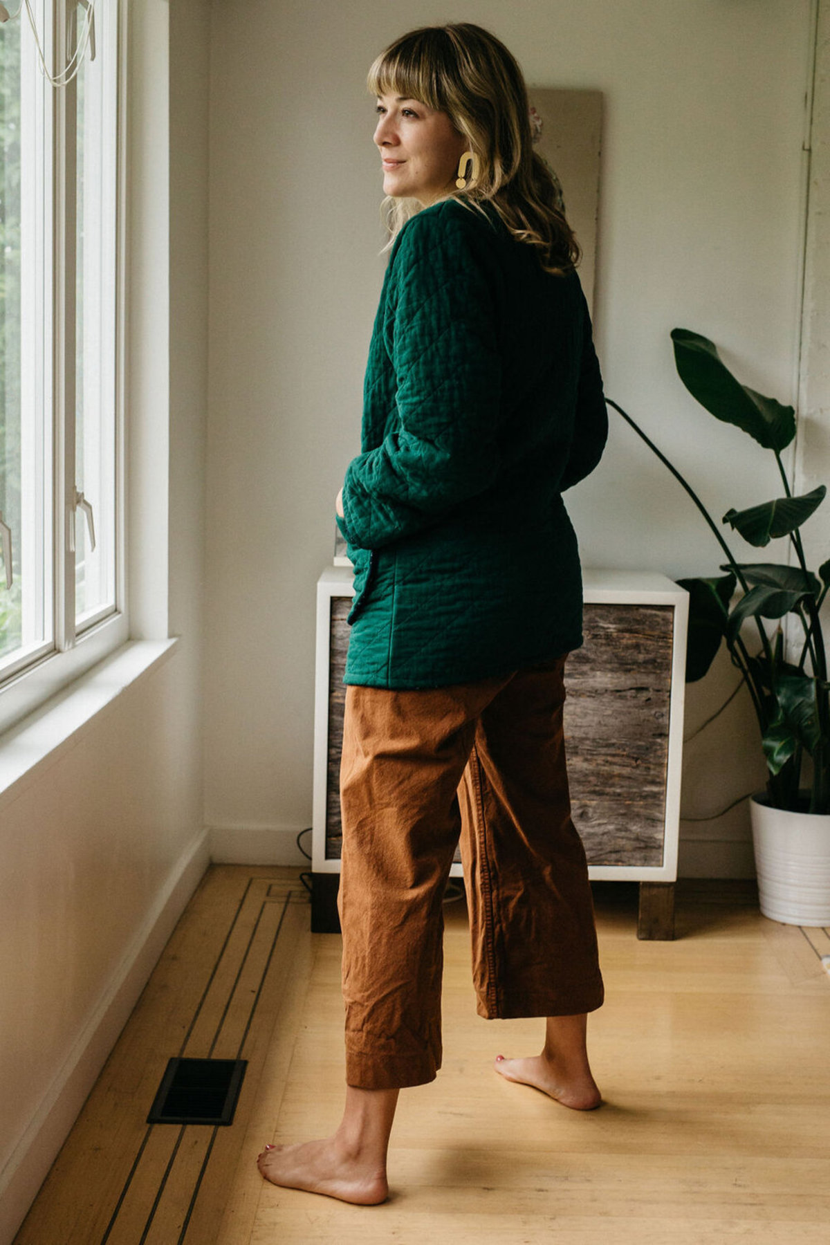 Devon's Drawer Sage Long Jacket | Garmentory