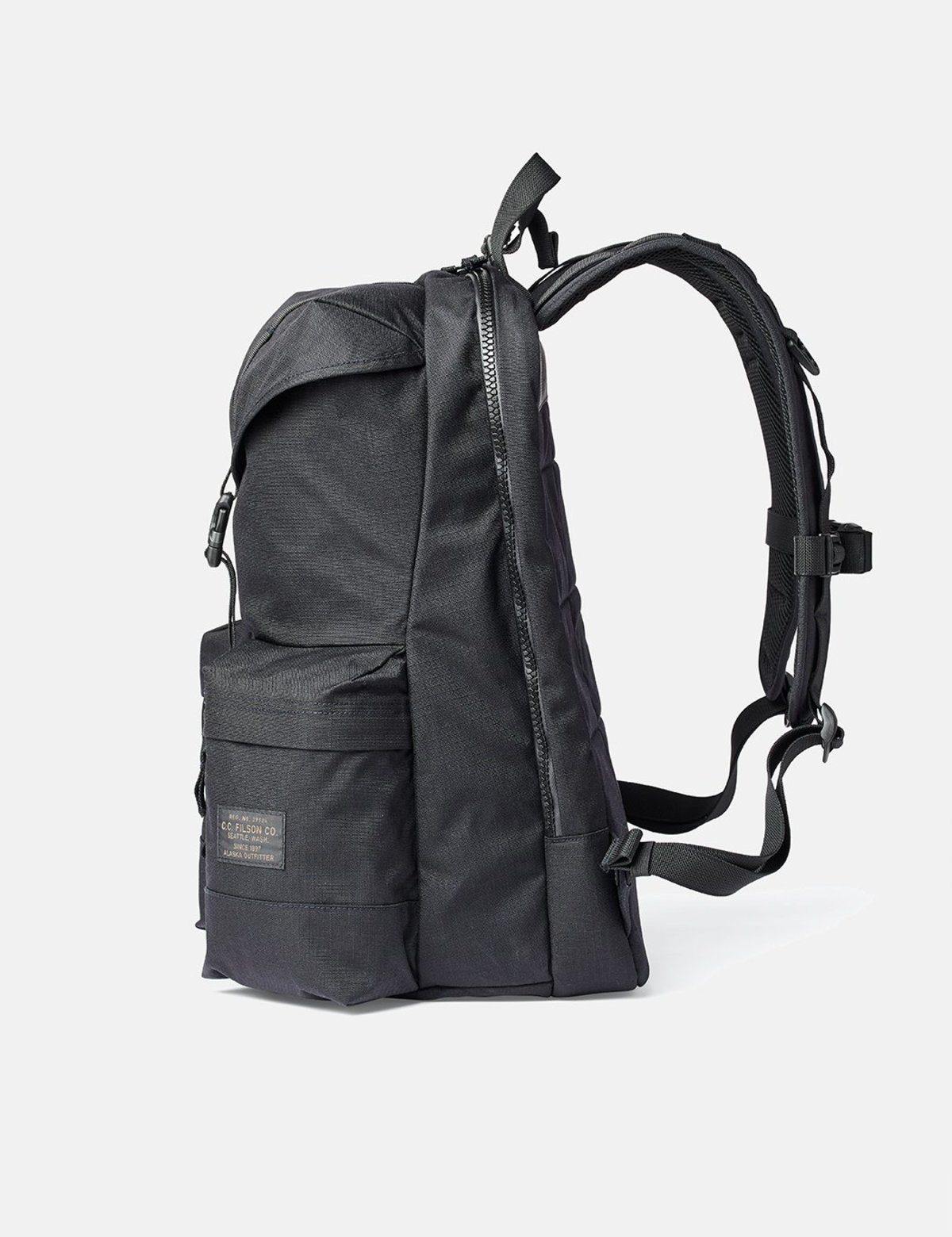Filson Ripstop Nylon Backpack - Black | Garmentory