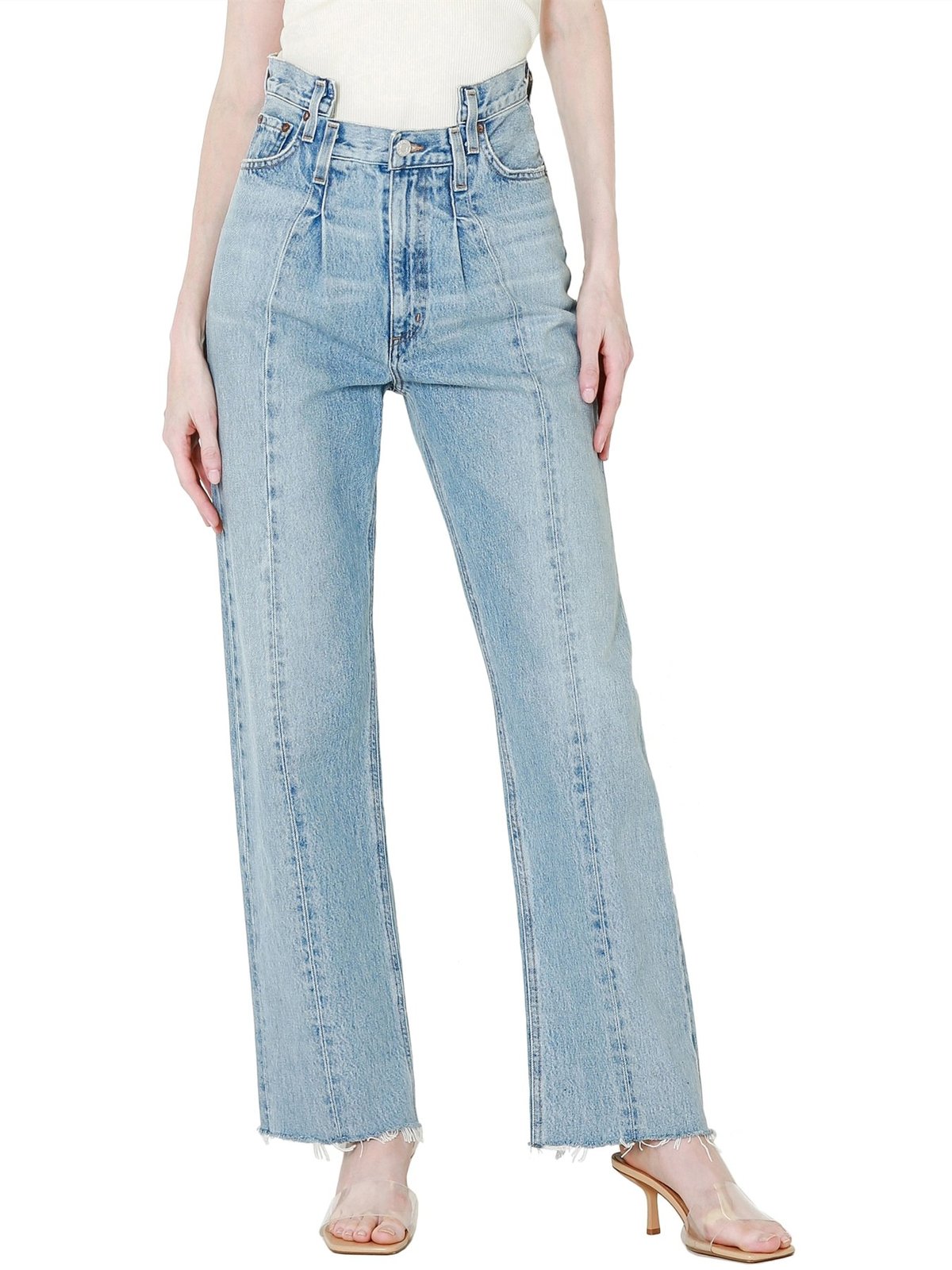 AGOLDE Pieced Angled Jean - Matrix | Garmentory