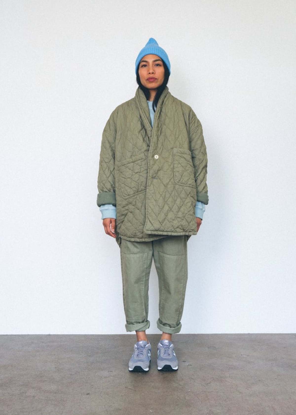 Nico NicoEllis Quilted Coat - Avocado | Garmentory