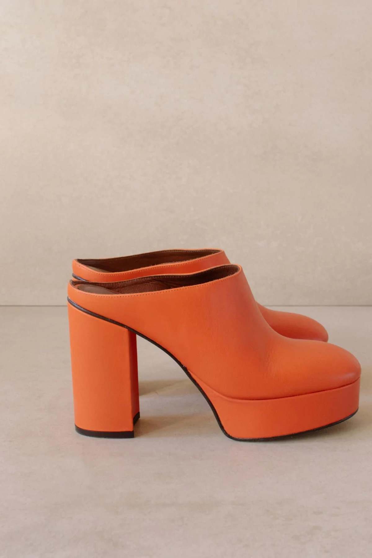 Alohas Clock Out Mule - Pomelo Orange | Garmentory