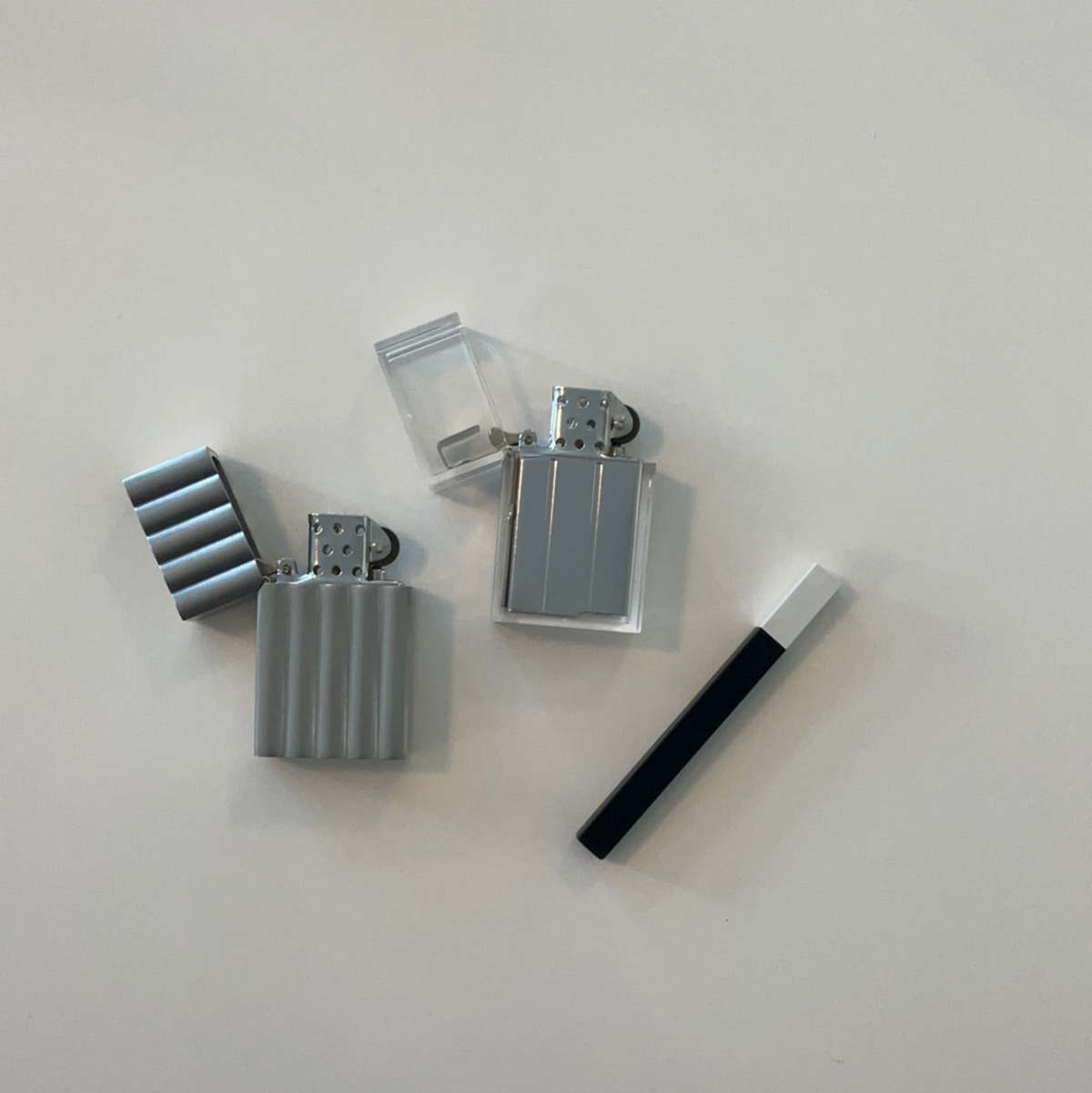 Superette Japanese Lighters - Silver | Garmentory