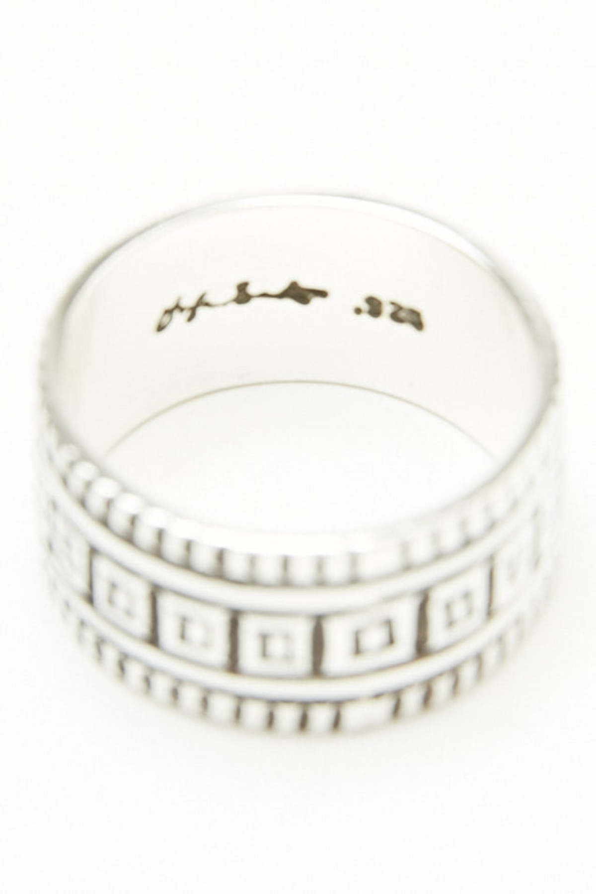 Lyle Secatero Positive Energy/Blessings Ring - Sterling Silver | Garmentory