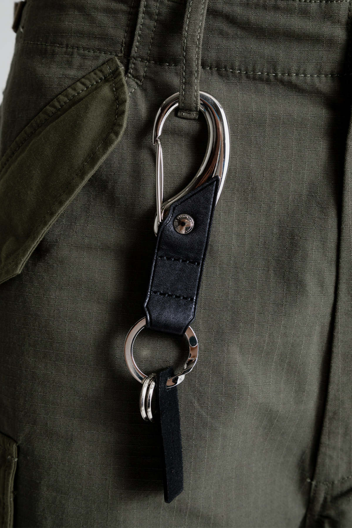 MASTER-PIECE EQ Key Holder - Black | Garmentory