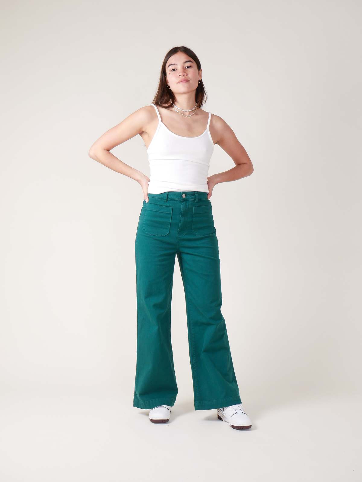 Rollas Sailor Jeans - Emerald | Garmentory