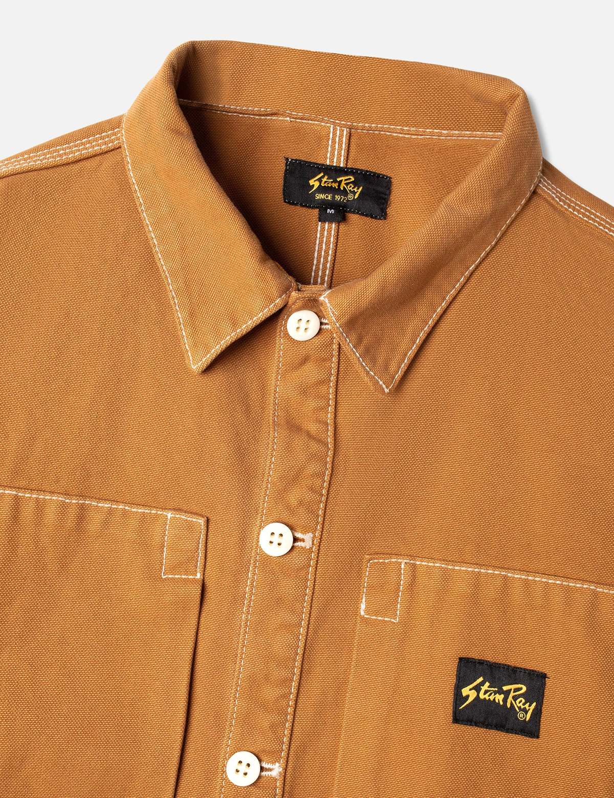 Stan Ray Duck Canvas Prison Shirt - Brown | Garmentory